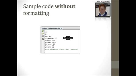 ist297d formatting output in java with the printf statement youtube