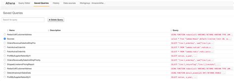 extracting and joining data from multiple data sources with athena
