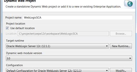 java oracle soa blog weblogic sca with weblogic 12c and oepe 12 1