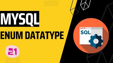 Practical Implementation Of Enum Data Type In Sql Mysql Sql Youtube