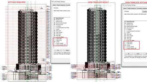 view template settings for linked revit files ignored autodesk community