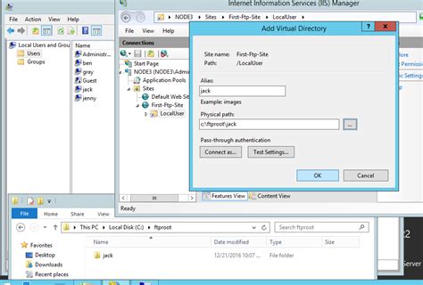a blog to a system admin s passion create ftp with local user