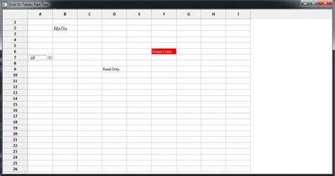 python gui customizing table in wxpython codeloop