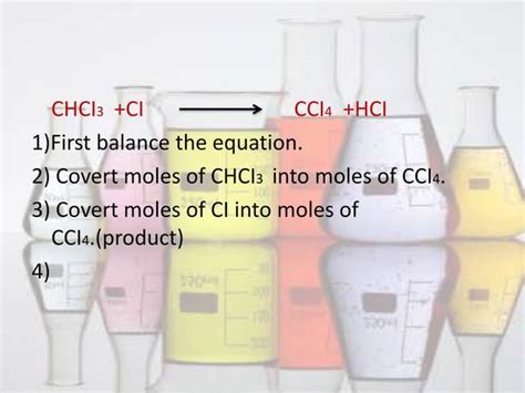 Limiting Reactant And Excess Reactant Ppt