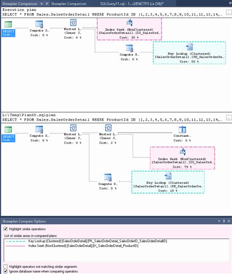 sql server techniques ssms 2016 newest features