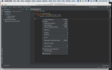 don t see the run options when trying to run new java class ides