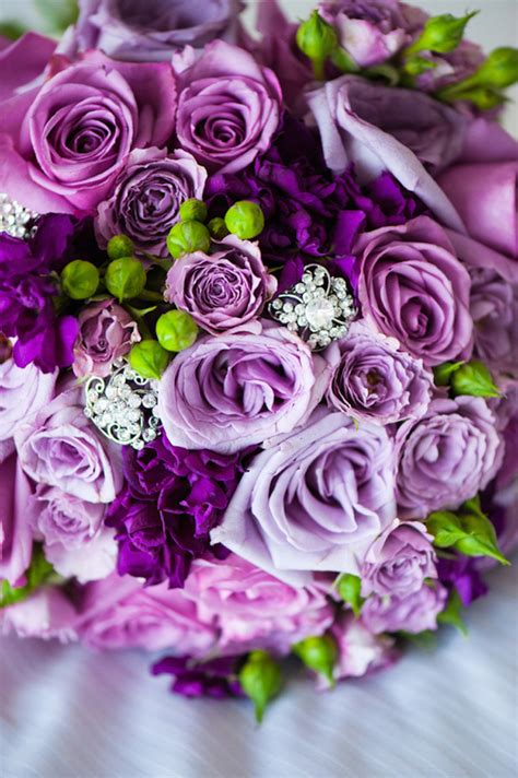 Purple Roses Bouquet