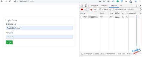 √ connected service json authentication navy runner