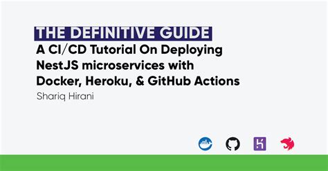 deploy nestjs with docker heroku and github actions