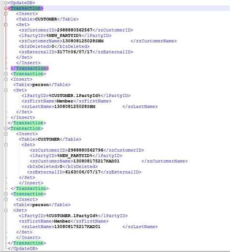 xml for loop in decendents sequence contains no element