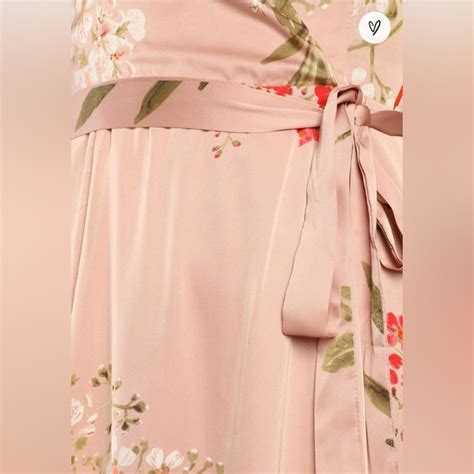 Lulus Dresses Still The One Blush Pink Floral Print Satin Maxi