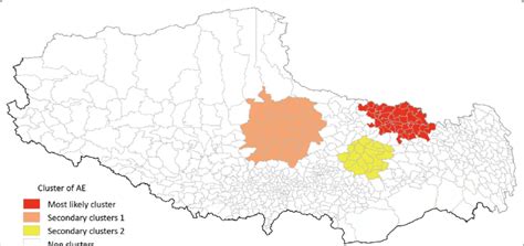 Satscan Spatial Clustering Analysis Of Human Ae Ae Alveolar