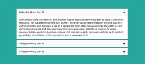 20 best free bootstrap accordions 2019 colorlib