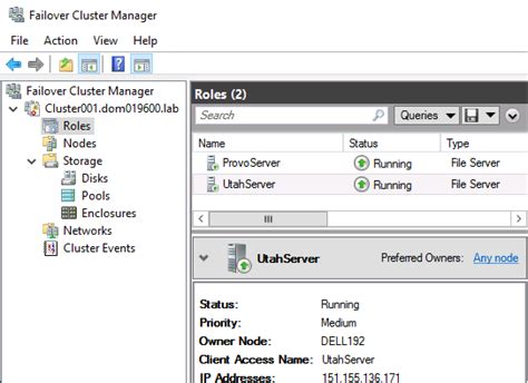 creating a new groupwise 18 system in a windows failover cluster