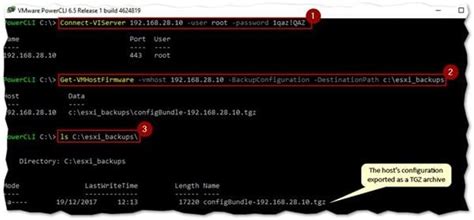 backup esxi host