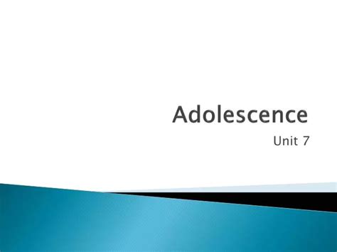 Ppt Adolescence Powerpoint Presentation Free Download Id 1147784