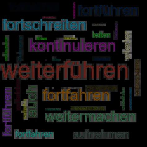 WeiterfÜhren Synonym Lexikothek • Ein Anderes Wort Für Weiterführen