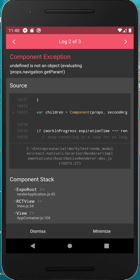react native navigation passing data between screen stack overflow