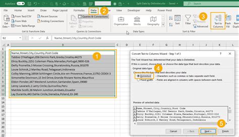 8 ways to split text by delimiter in excel how to excel