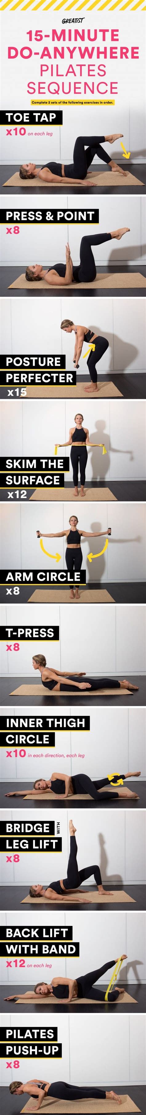 Pilates At Home The Best Exercises To Do Without A Reformer Equipment