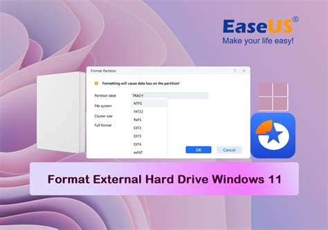 How To Format External Hard Drive In Windows 11