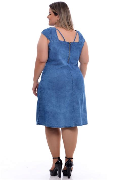 Vestido Plus Size Kezy Vk Moda A Maior E Melhor Loja Online Casual