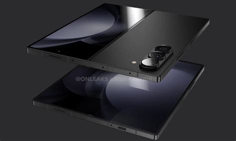 Les Premiers Rendus Du Galaxy Z Fold 6 Révèlent Un Design Carré Et Sans