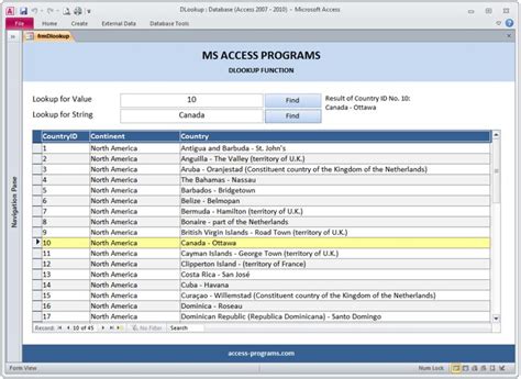 ms access dlookup function you can use this function to get the value