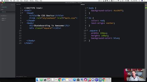 css element id and class selectors youtube