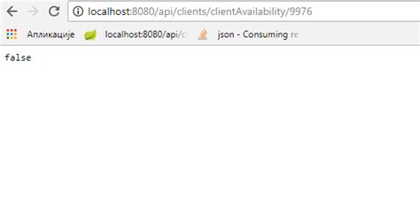 javascript print on the page json boolean value with