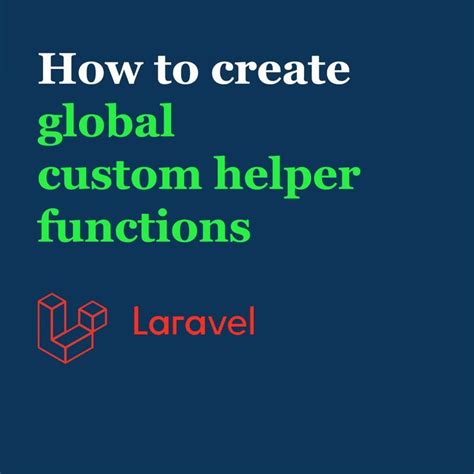 laravel custom helper functions how to helper custom function