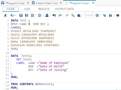 sas variables javatpoint