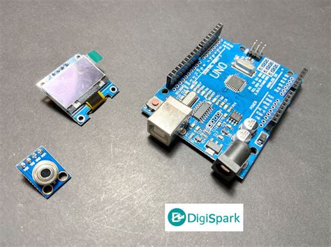 arduino oled mlx90614 digispark دیجی اسپارک