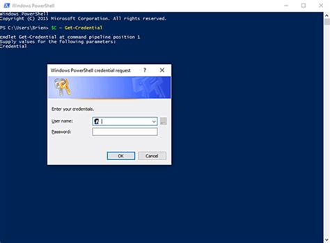 best practices for authenticating powershell script permissions