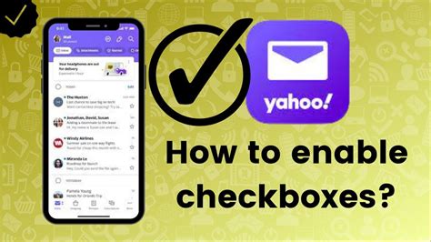 How To Enable Checkboxes In Yahoo Mail Youtube