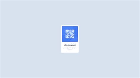 github tahik front end mentor qr code