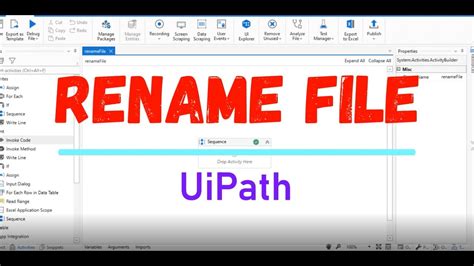 rename file vb csharp invoke code invoke method uipath