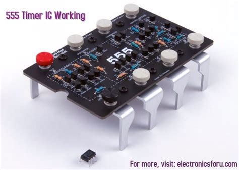 555 Timer Ic Pin Diagram Circuit Working Datasheet Modes