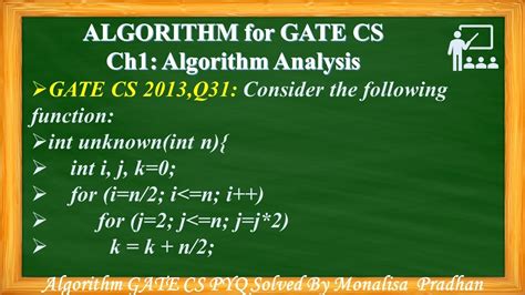 gate cs 2013 q31 consider the following function int unknown int n