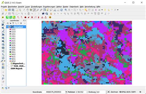 automatically style raster using unique values in qgis