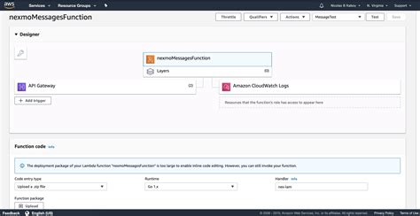 send messages with nexmo through golang and aws lambda vonage