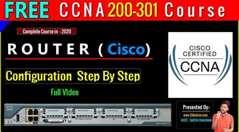 5 Free Ccna 200 301 Cisco Router Configuration Step By Step Full