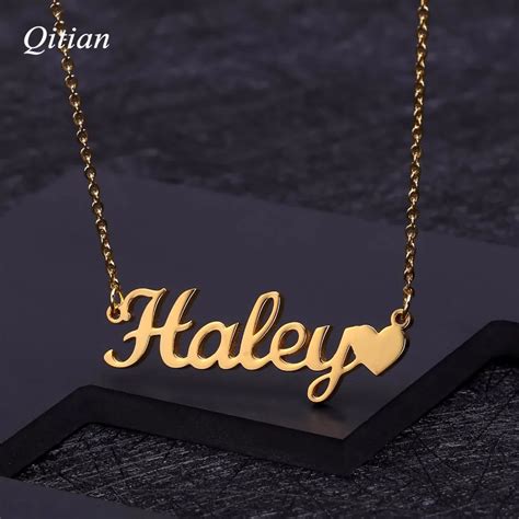 Buy Personalized Name Necklace Stainless Steel Custom