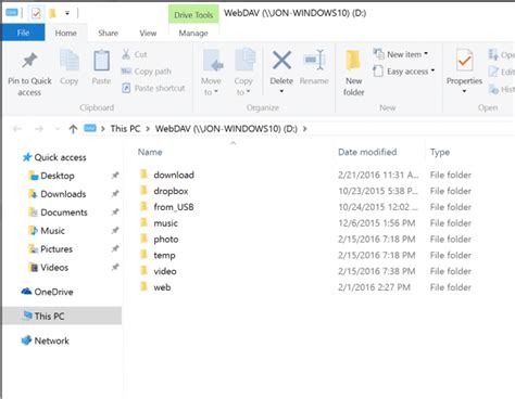 map network drive synology windows 10
