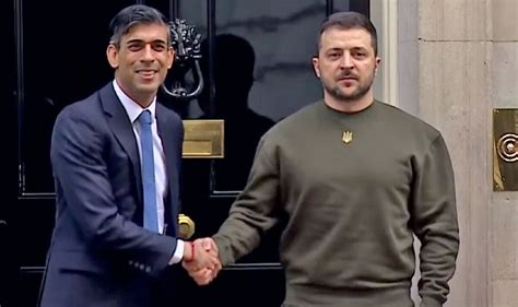 President Zelensky Met With Roaring Applause As He Enters 10 Downing St
