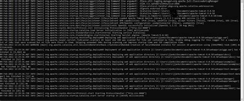 java spring boot application stuck at info [main] org apache catalina