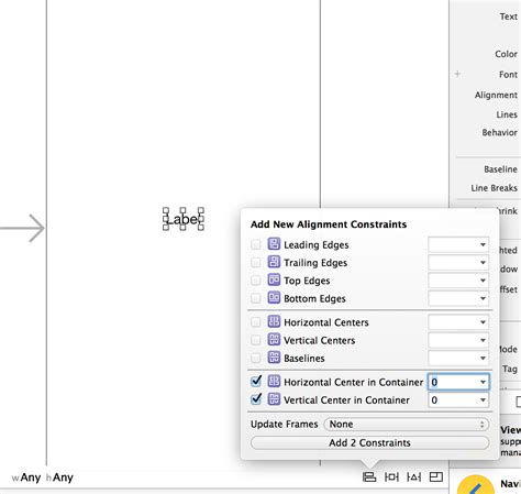 ios xcode 6 storyboard can t center stack overflow