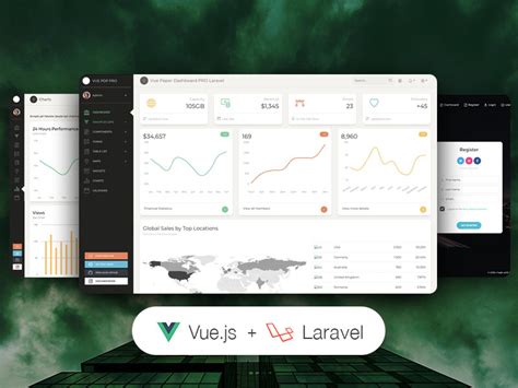 vue paper dashboard laravel pro full stack app with vue laravel