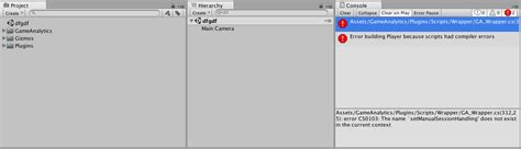 c unity gameanalytics plugin failing on ios build stack overflow