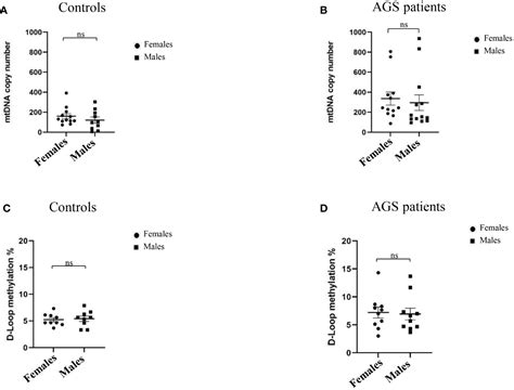 Frontiers Comparison Between D Loop Methylation And Mtdna Copy Number